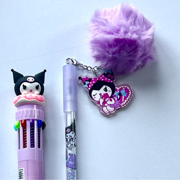 Sanrio | Bags | Kuromi Super Cute Piece Mini Bundle | Poshmark